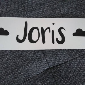 High Chair Stickers Name Stickers Individually - Etsy