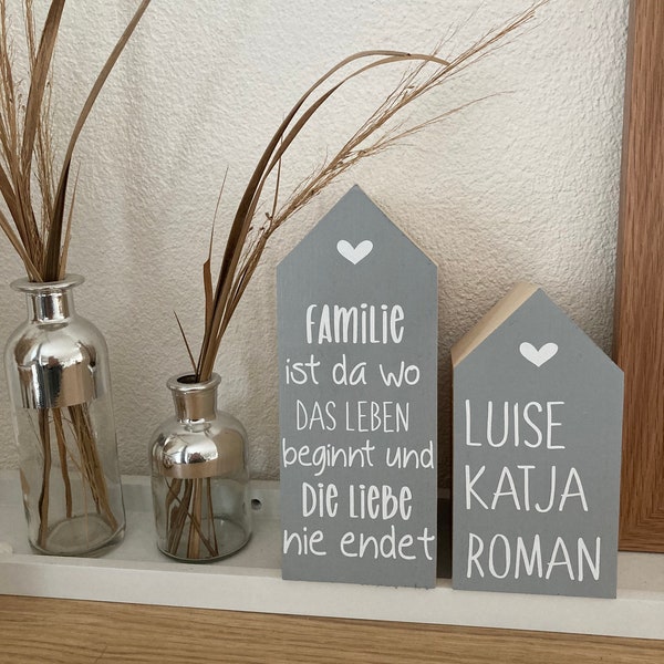 Deko holzhäuser - Etsy.de