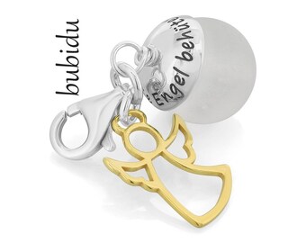Angel Text Pendant - Etsy