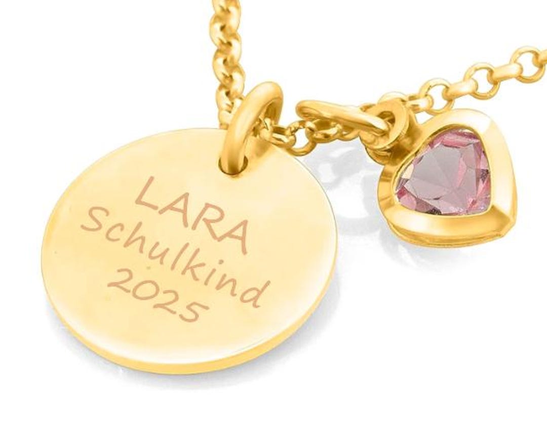 Baptism Jewelry Engraving - Baptism Chain Gold - Name Chain Girls ...