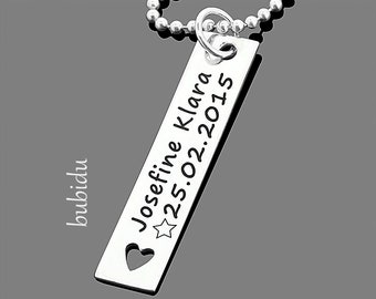 Name Chain Engraving Writing - Etsy