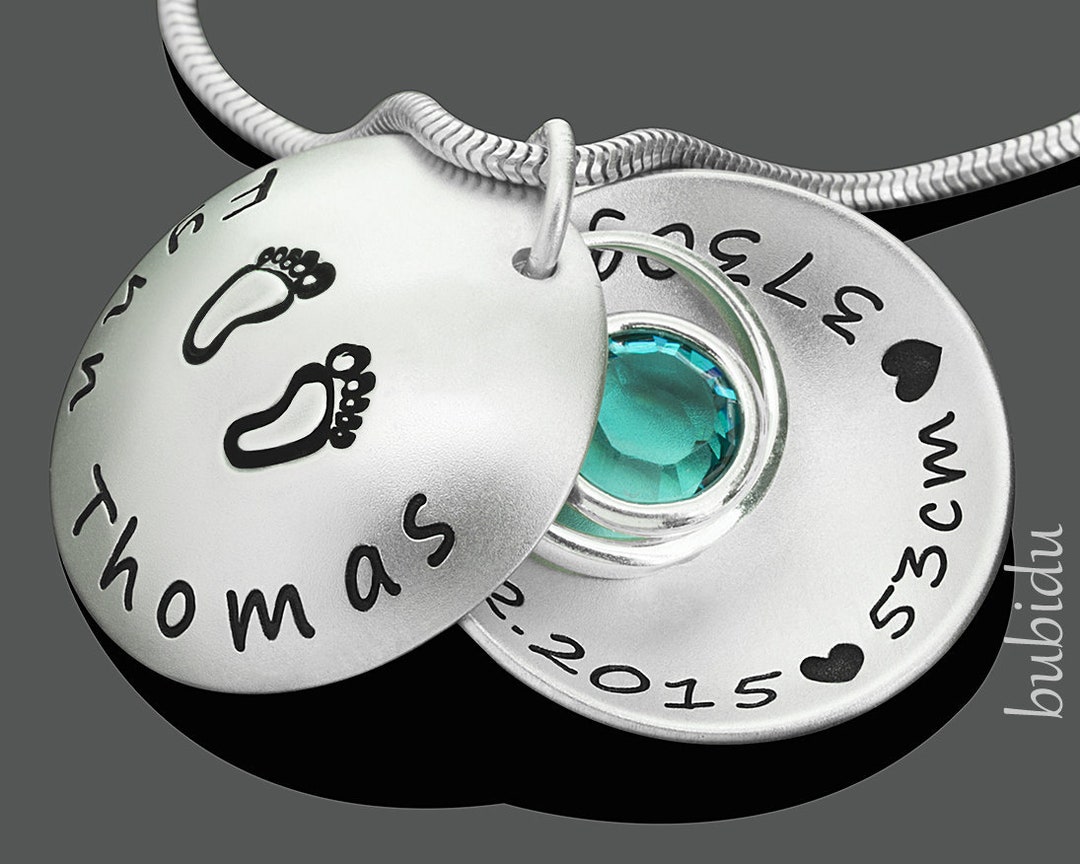 Christening Jewelry Engraved Boy | Christening Necklace Christening ...