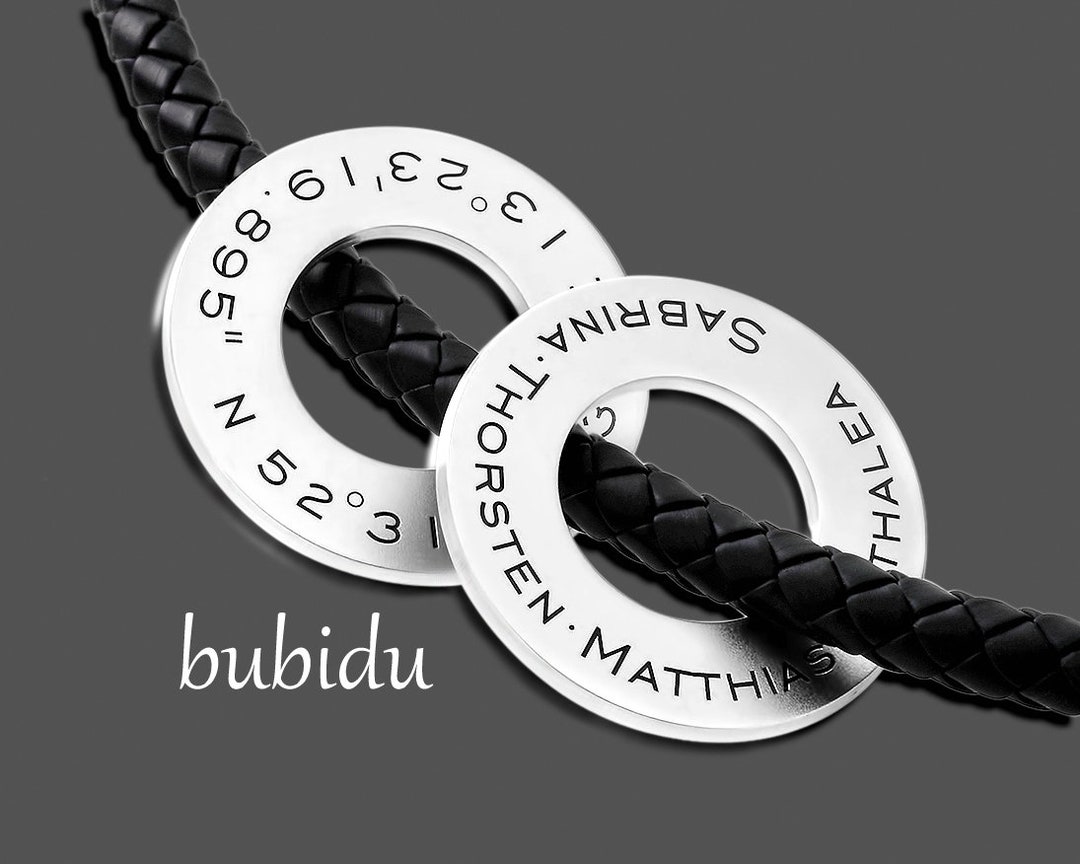 Men's Chain Engraving Rubber, Men's Chain Black - Etsy