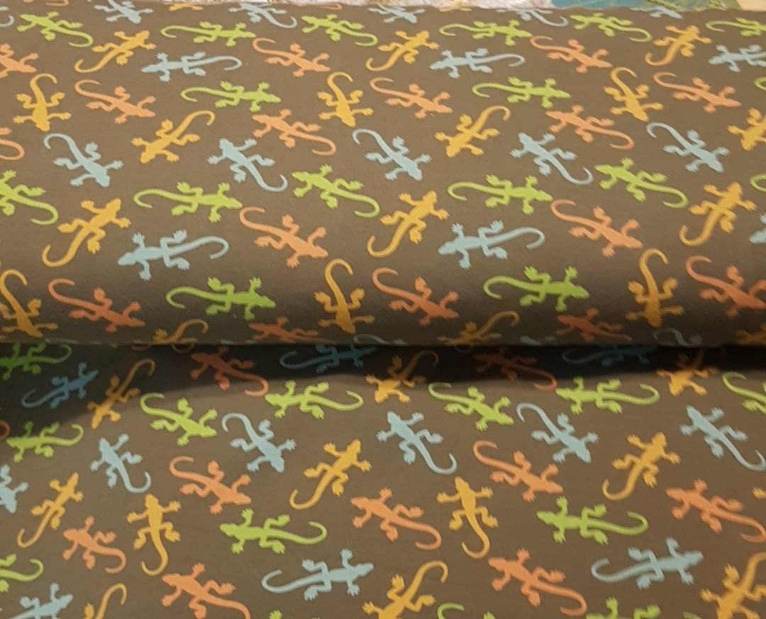French Terry Gecko Lizards, Olive Nato - Etsy