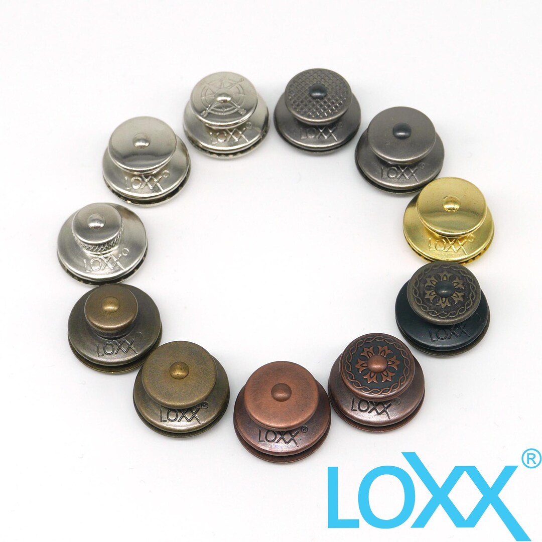 LOXX Buttons, Various Designs and Colors - Etsy