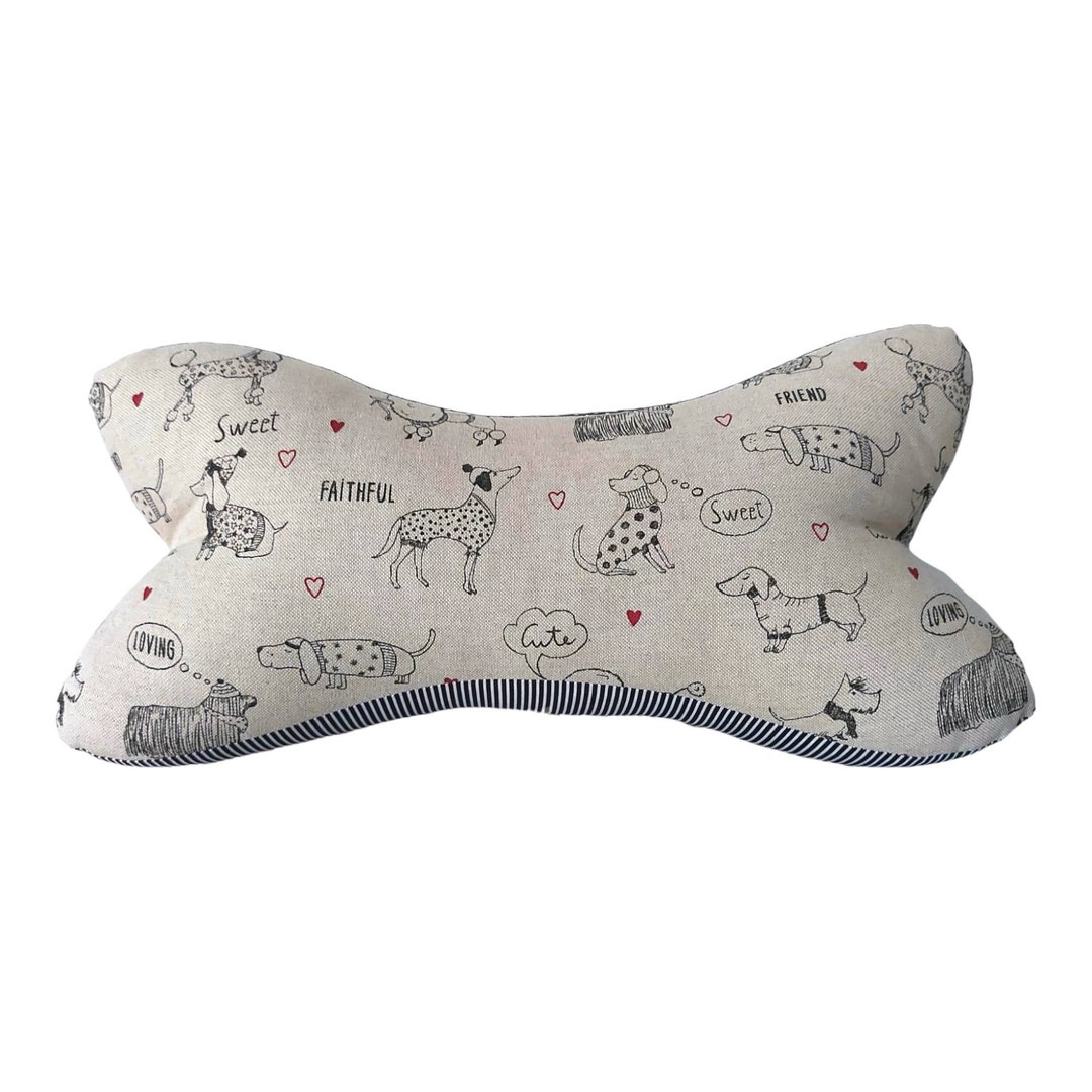Reading Bones Dog Breeds, Neck Roll, Pillow, Tablet Holder, Wedge ...
