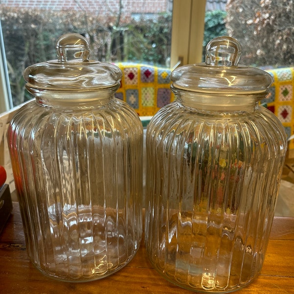 Vintage Candy Jar - Etsy