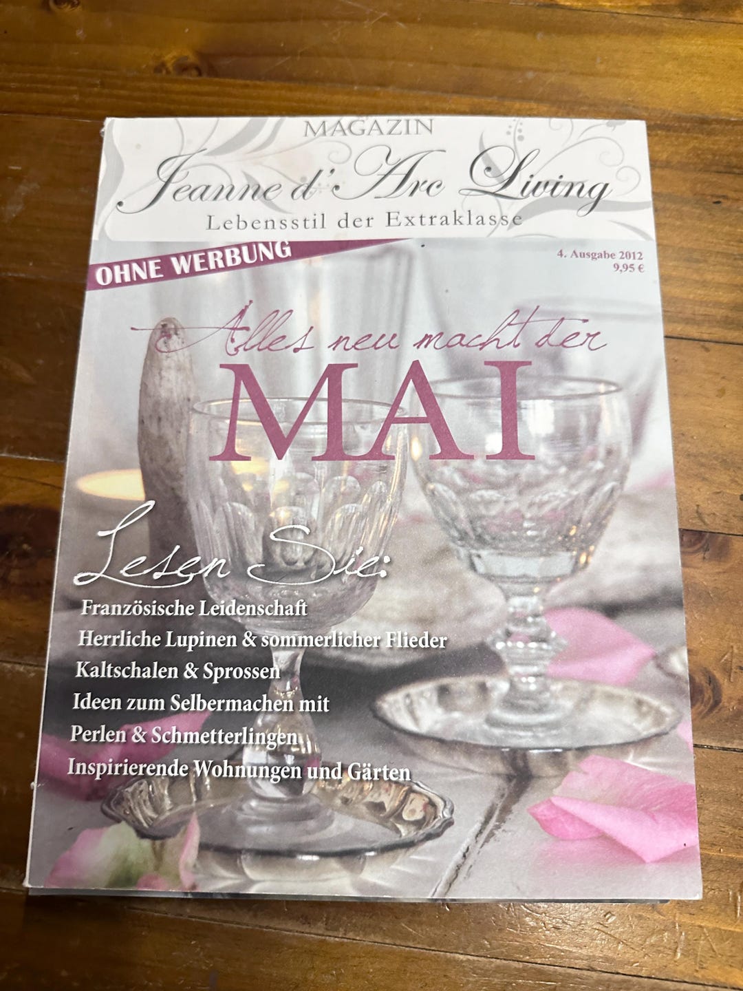 Jeanne D'arc Living German Rar Magazine 4 /2012 - Etsy