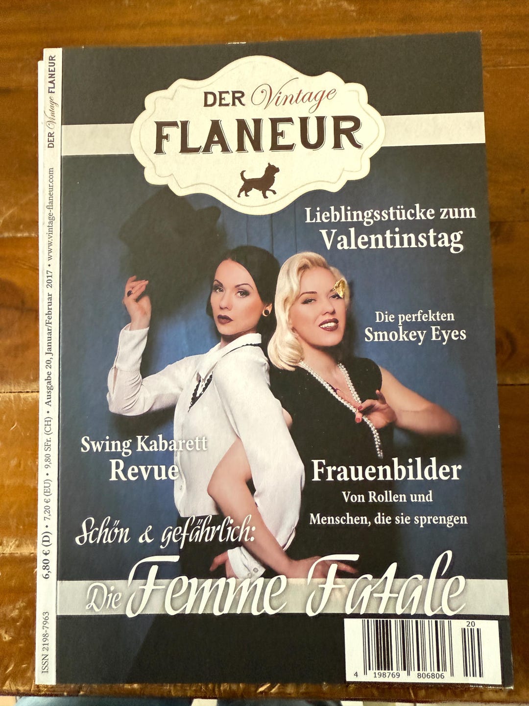 Vintage Flaneur Issue 20 -2017 German Magazine - Etsy