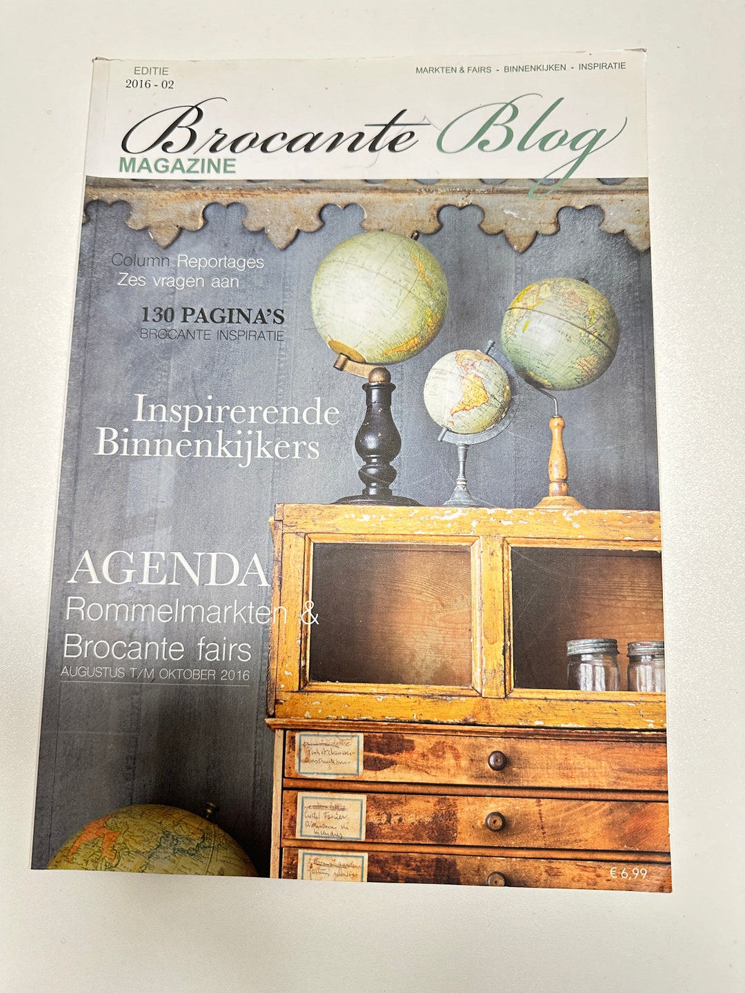 Brocante Blog Magazine 2/16 Dutch Rare - Etsy