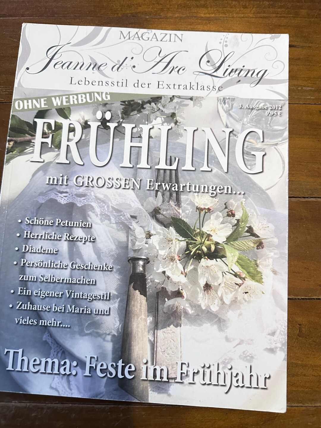 Jeanne D'arc Living German Rar Magazine 3 /2012 - Etsy