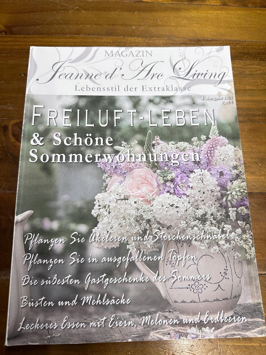 Jeanne D'arc Living German Rar Magazine 4/2011 - Etsy