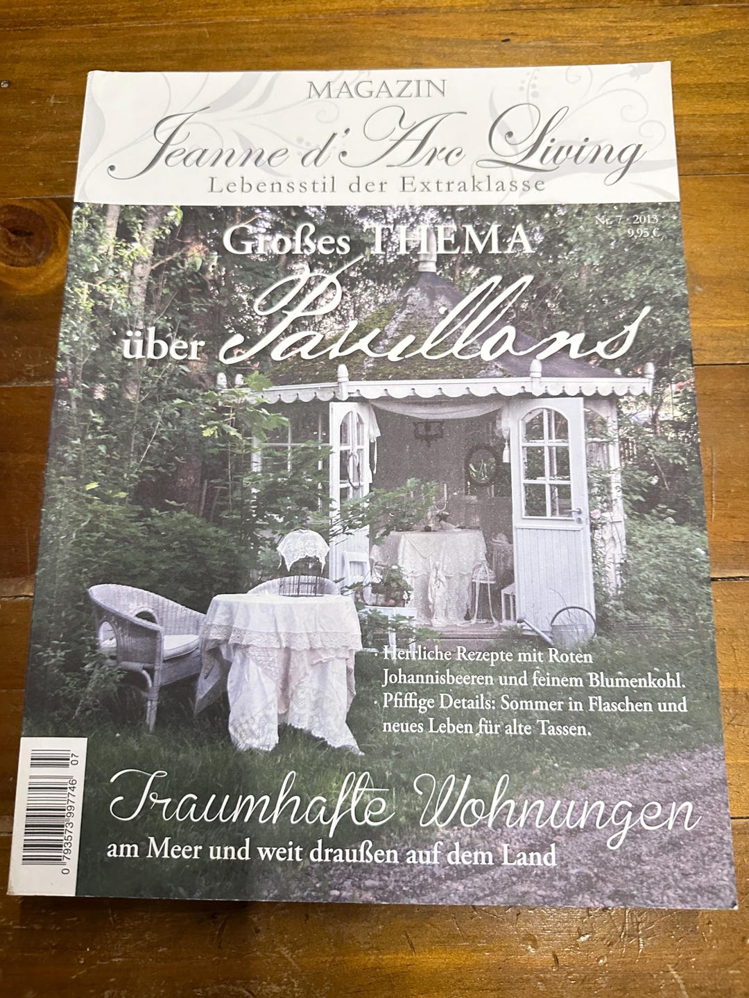 Jeanne D'arc Living German Rar Magazine 7/2013 - Etsy