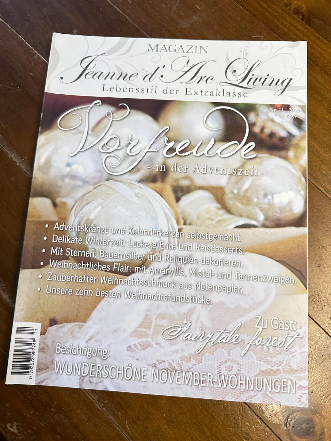 Jeanne D'arc Living German Rar Magazine 11/2015 - Etsy
