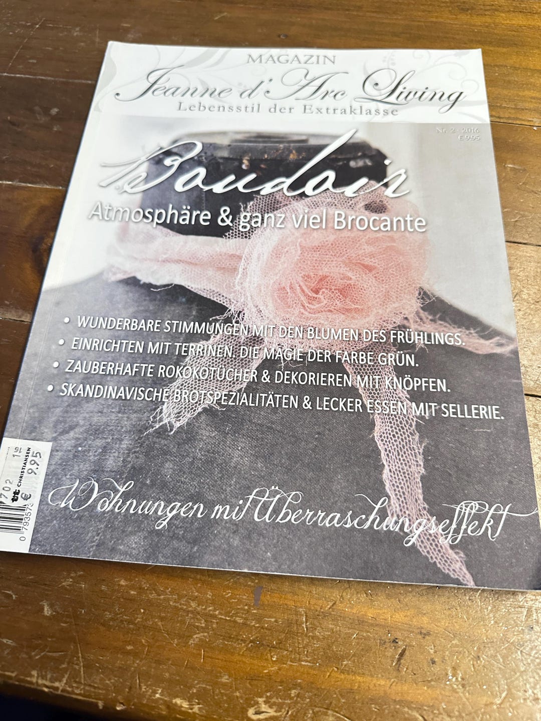 Jeanne D'arc Living German Rar Magazine 2/2016 - Etsy