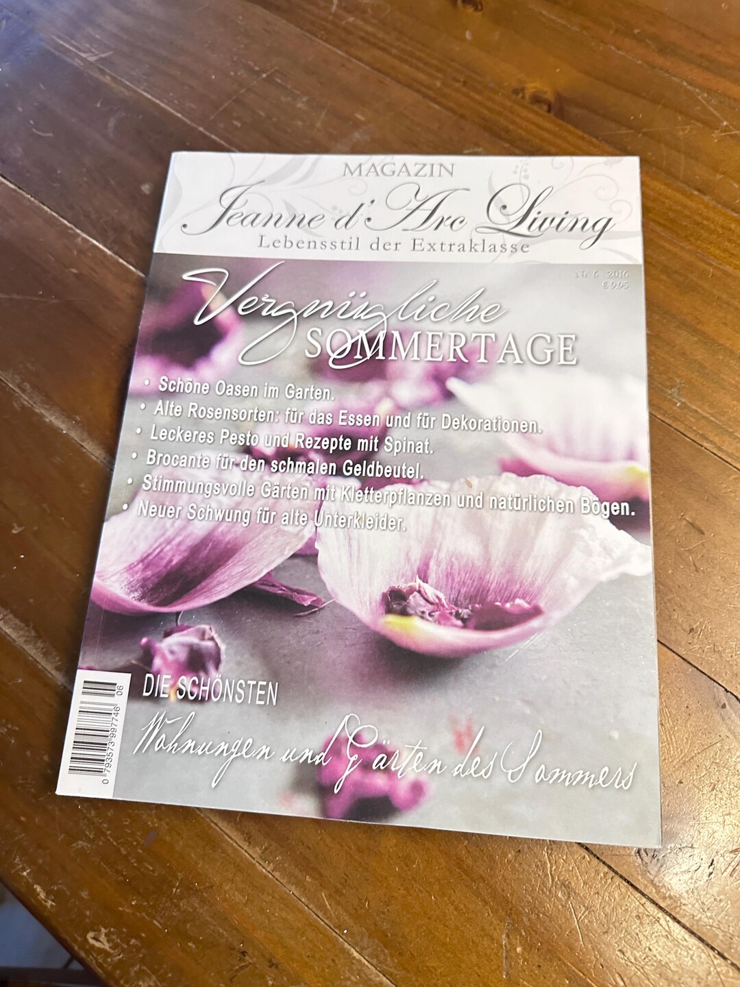 Jeanne D'arc Living German Rar Magazine 6/2016 - Etsy