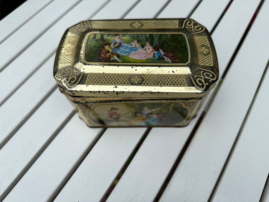 Beautiful Vintage Tin Can, Still Life Brocante, Vintage, Shabby Chic ...