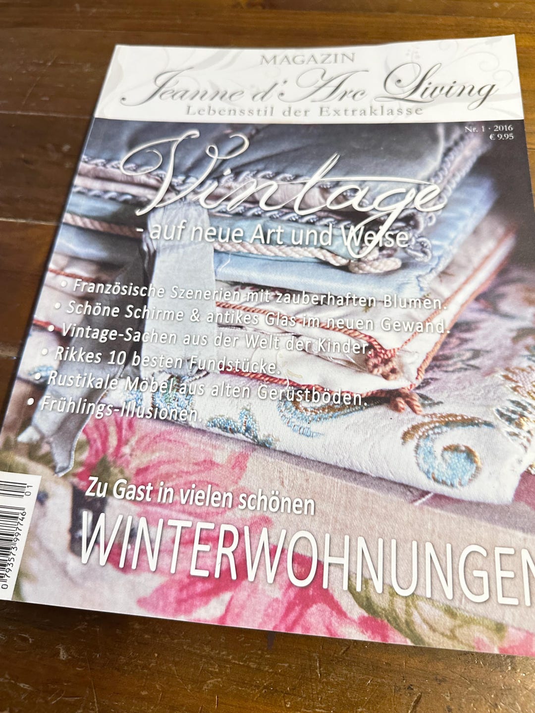 Jeanne D'arc Living German Rar Magazine 1/2016 - Etsy