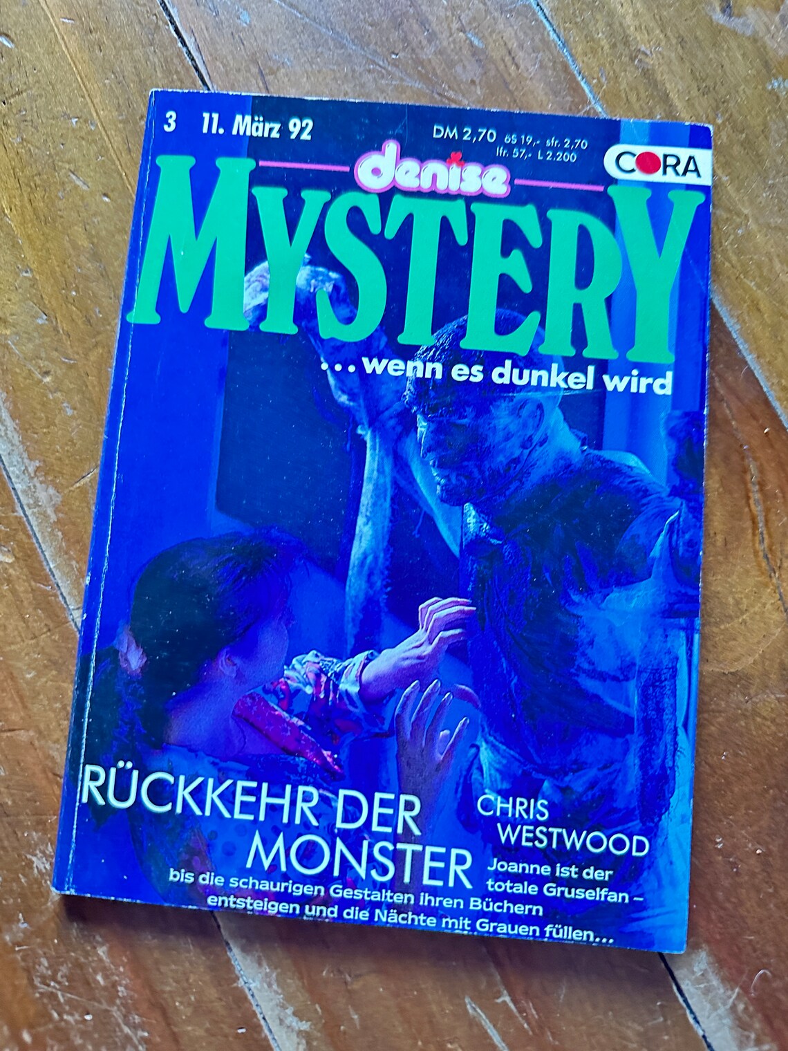 Denise Mystery Cora Verlag Volume 77 03/11/92 - Etsy