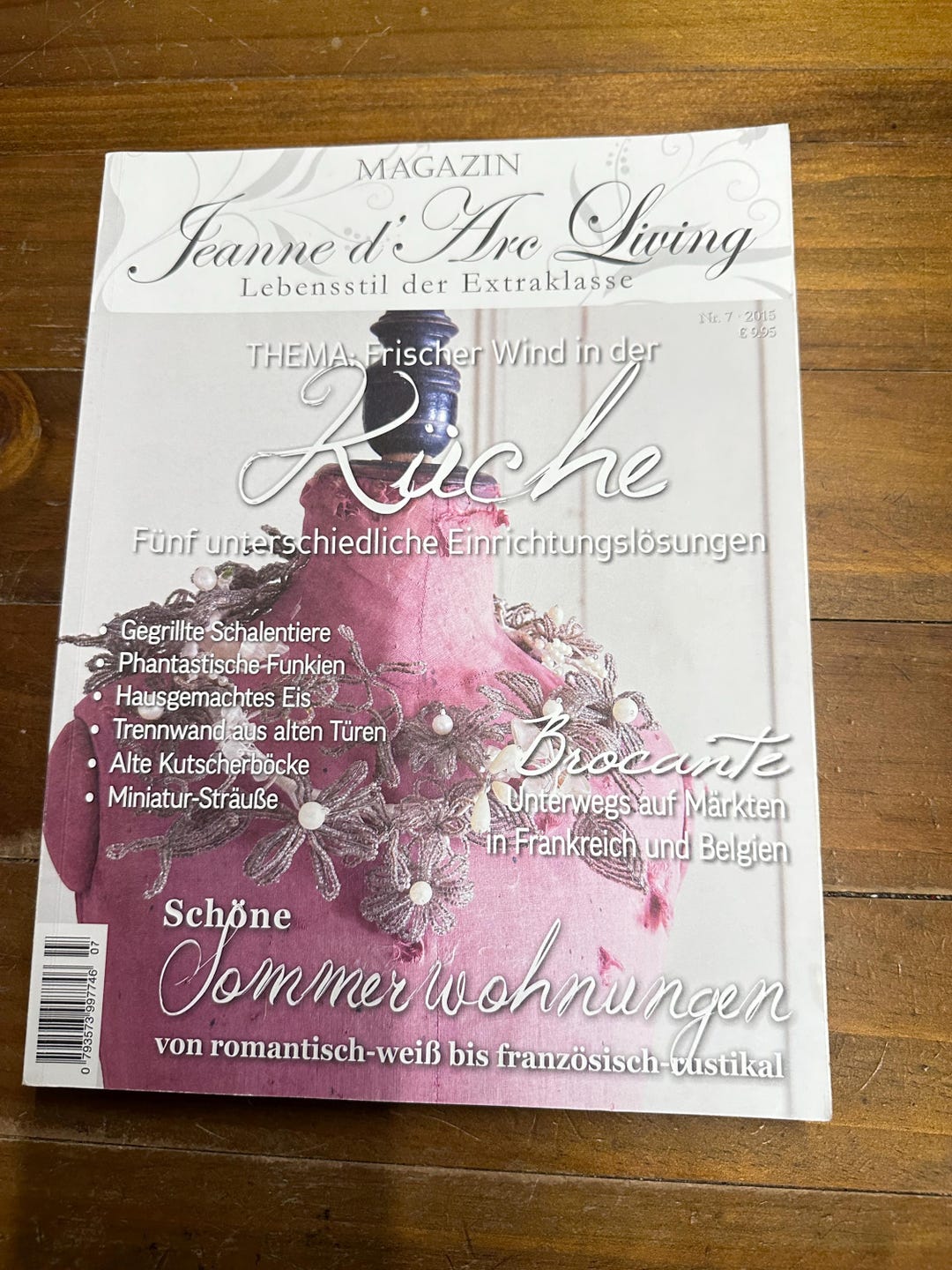 Jeanne D'arc Living German Rar Magazine 7/2015 - Etsy