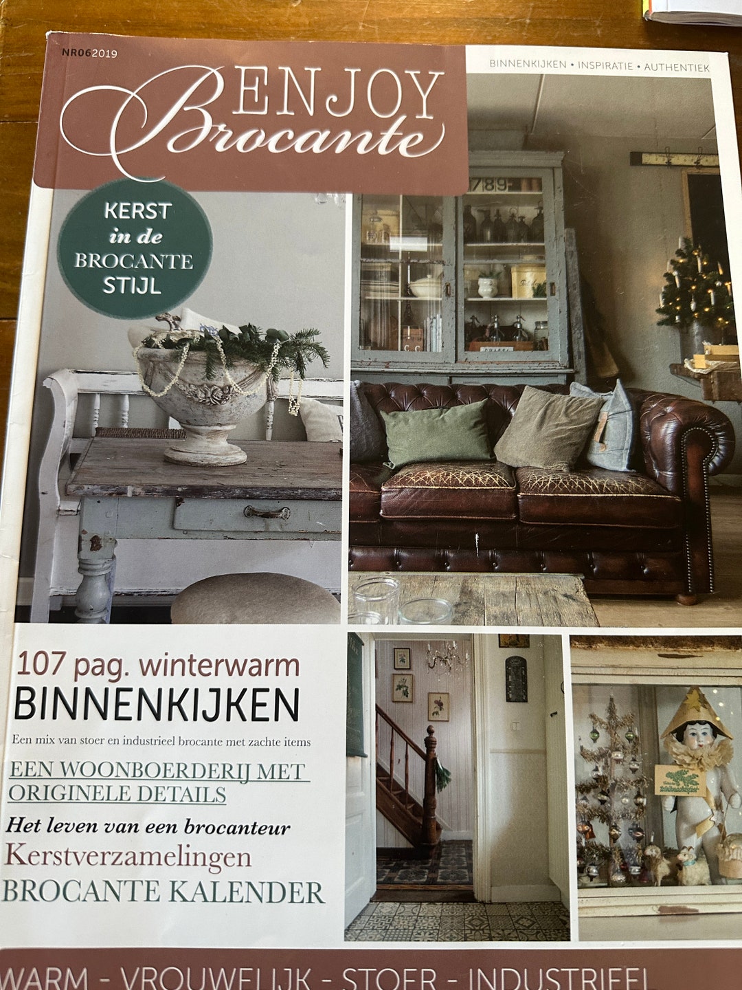 Enjoy Brocante Home Magazine Netherlands 6/2019 - Etsy