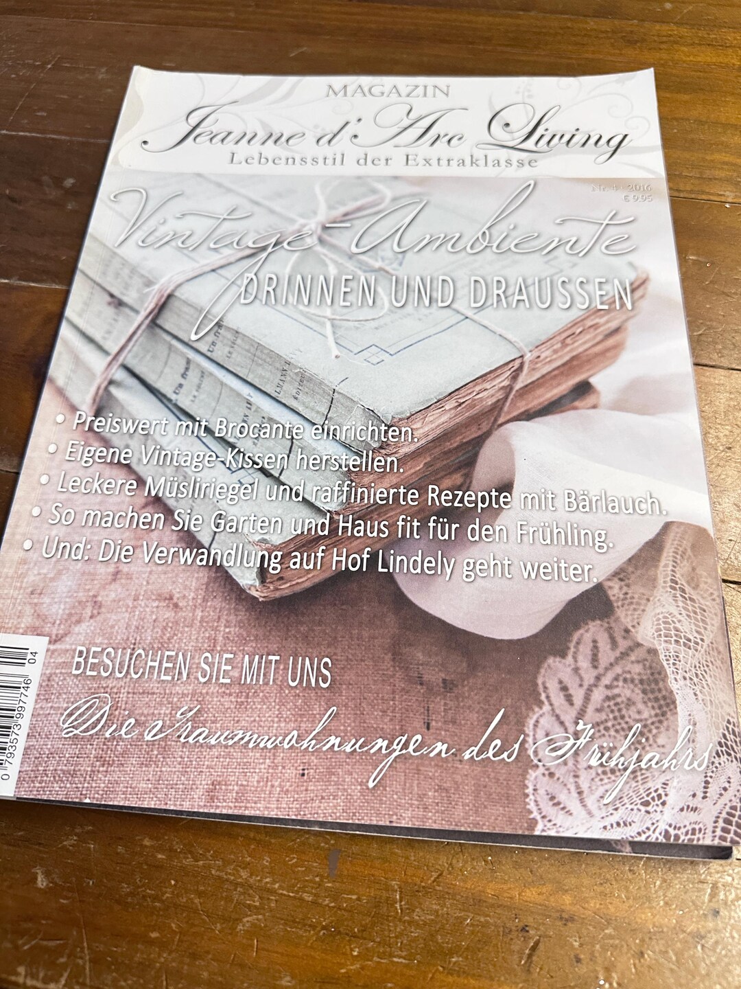 Jeanne D'arc Living German Rar Magazine 4/2016 - Etsy