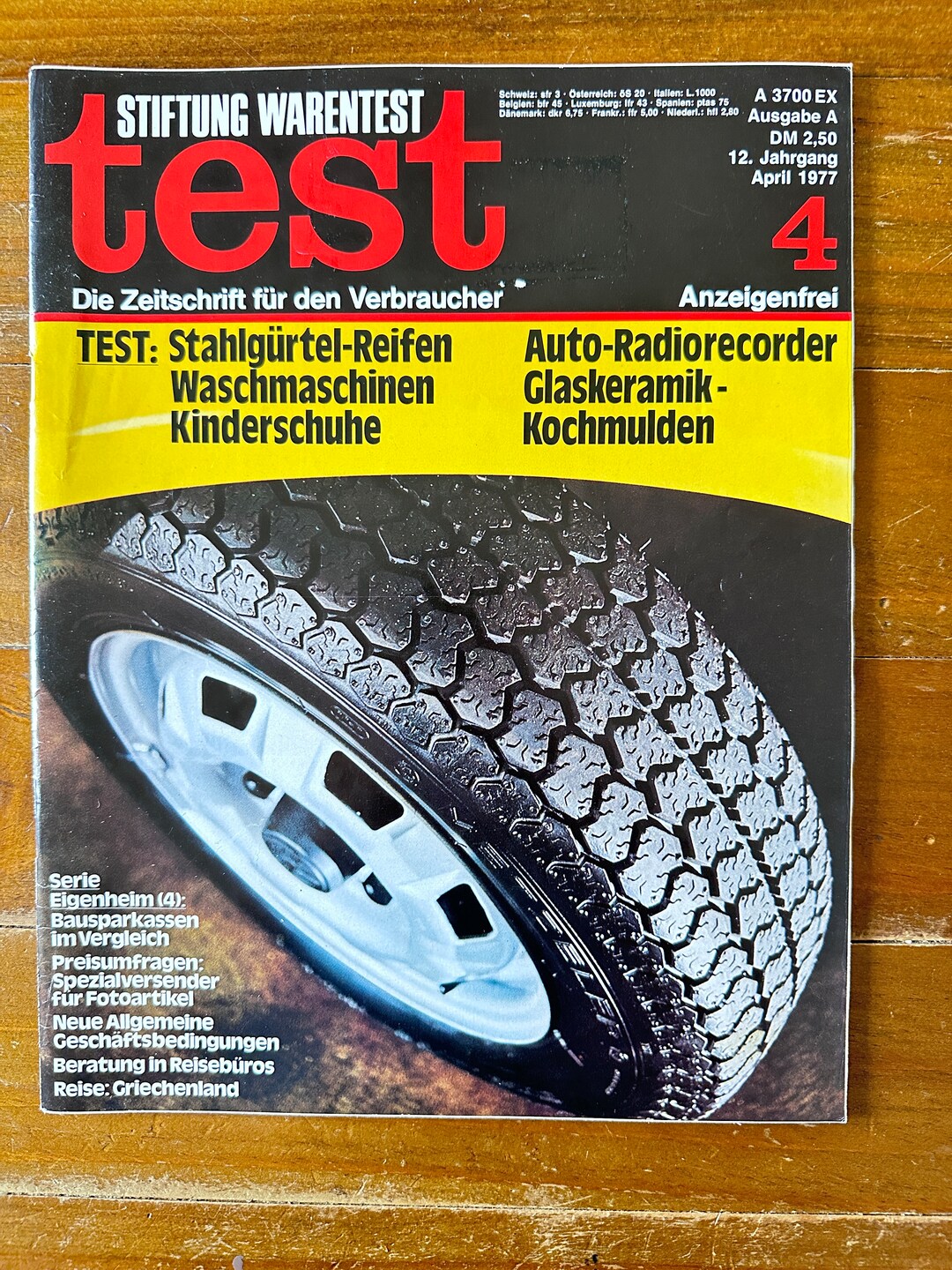 TEST Vintage Issue From the 70s 4/ 1977 - Etsy