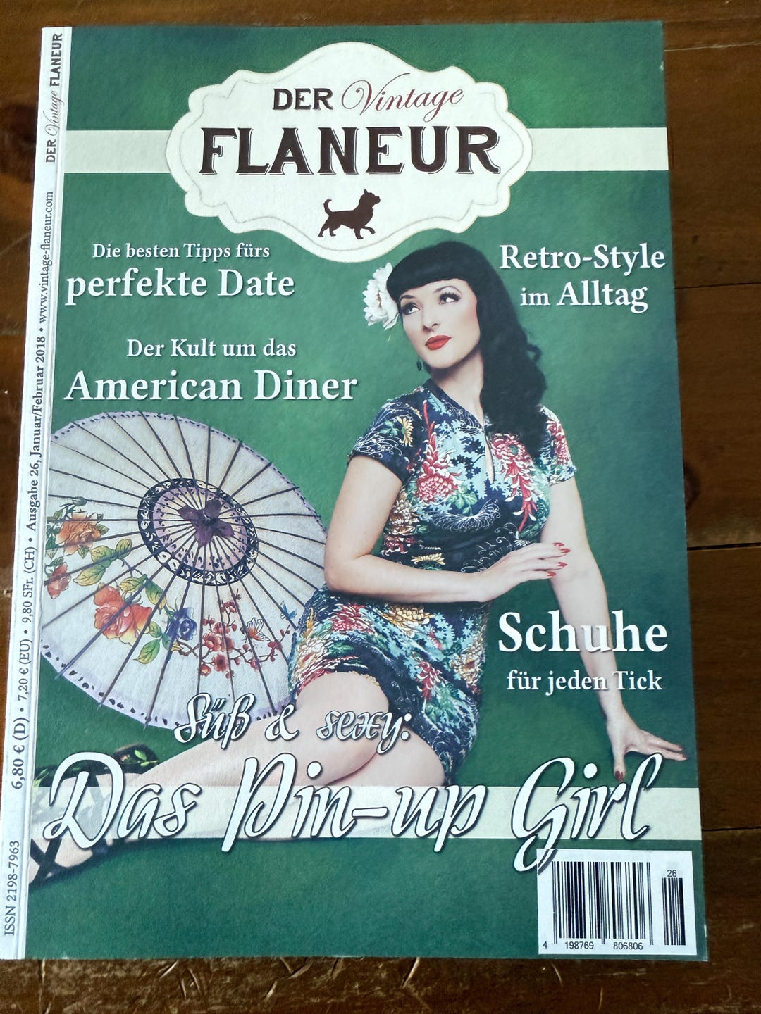 Vintage Flaneur Issue 26 -2018 German Magazine - Etsy