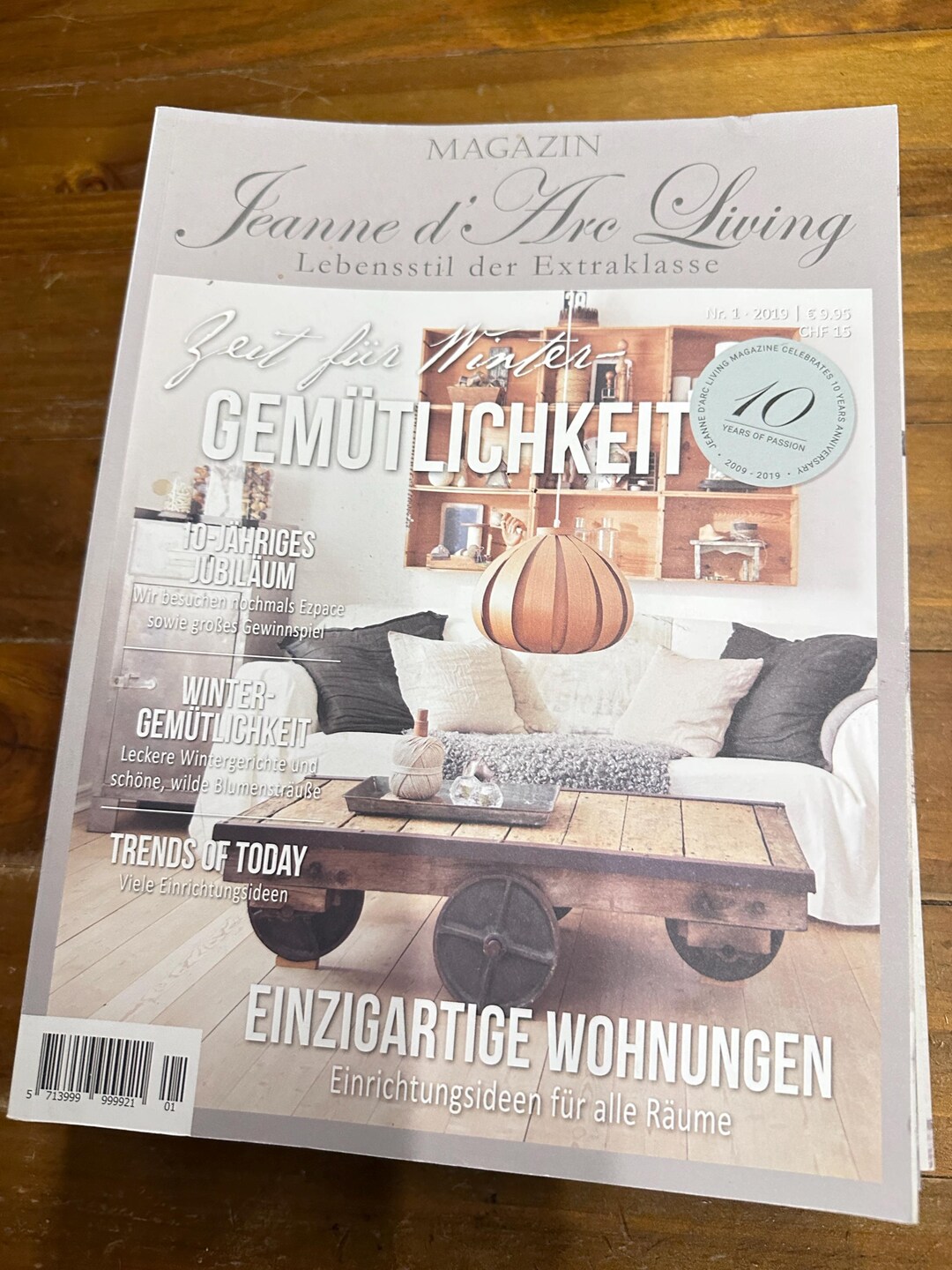 Jeanne D'arc Living German Rar Magazine 1/2019 - Etsy