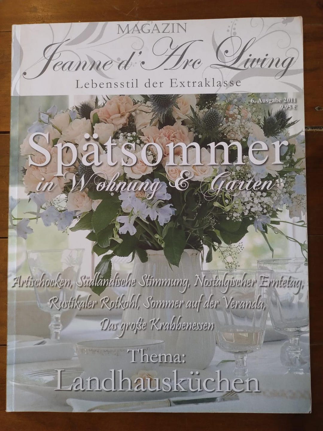 Jeanne D'arc Living German Rar Magazine 6/2011 - Etsy