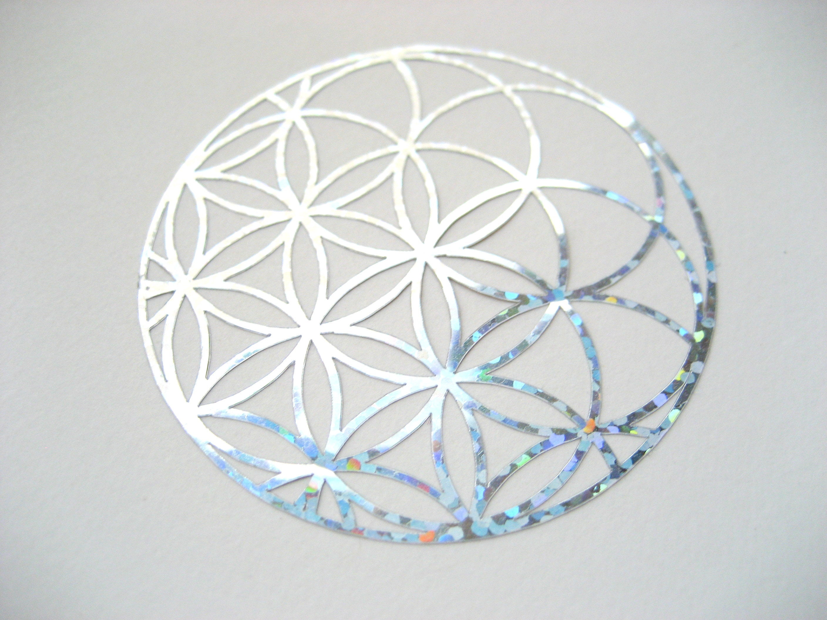 2x Flower of Life Sticker 5 Cm | Etsy