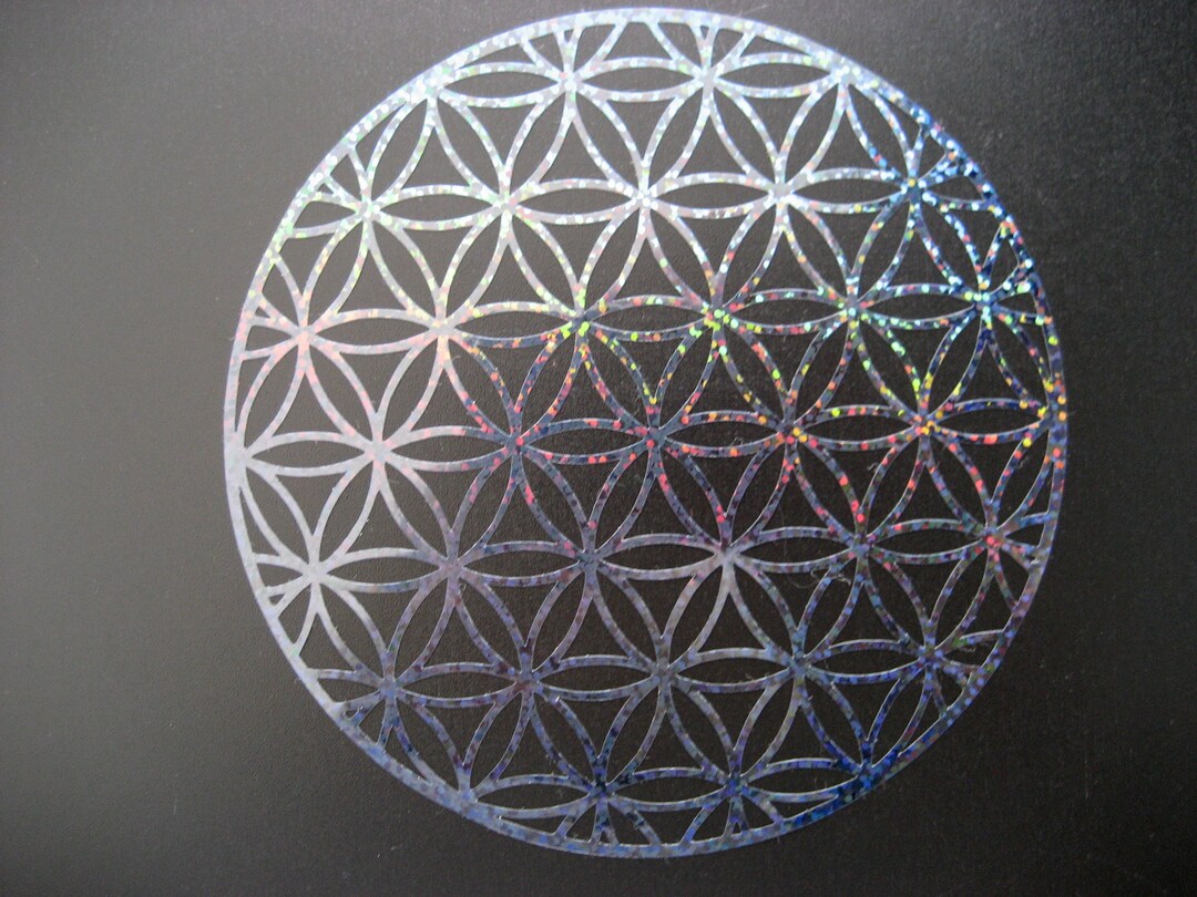 Flower of Life Sticker 13-19 Cm - Etsy