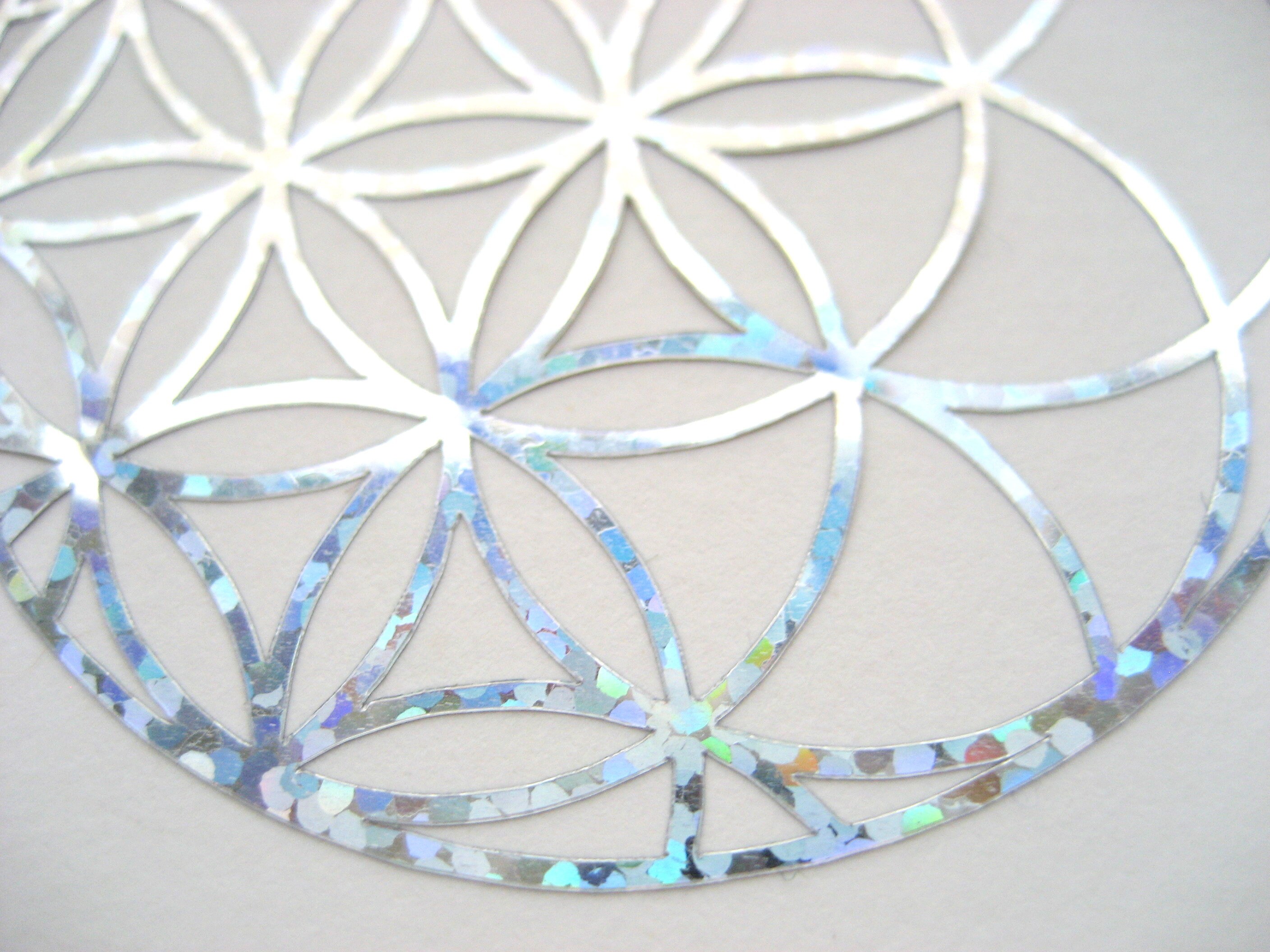 2x Flower of Life Sticker 5 Cm | Etsy