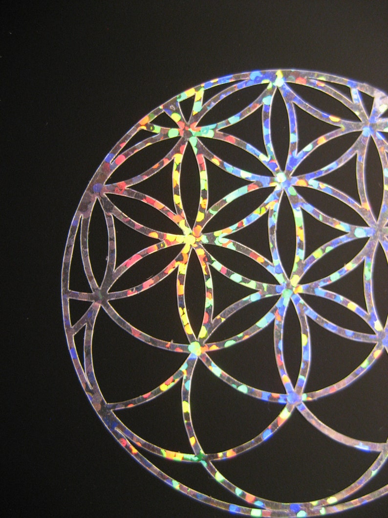 2x Flower of Life Sticker 5 Cm - Etsy