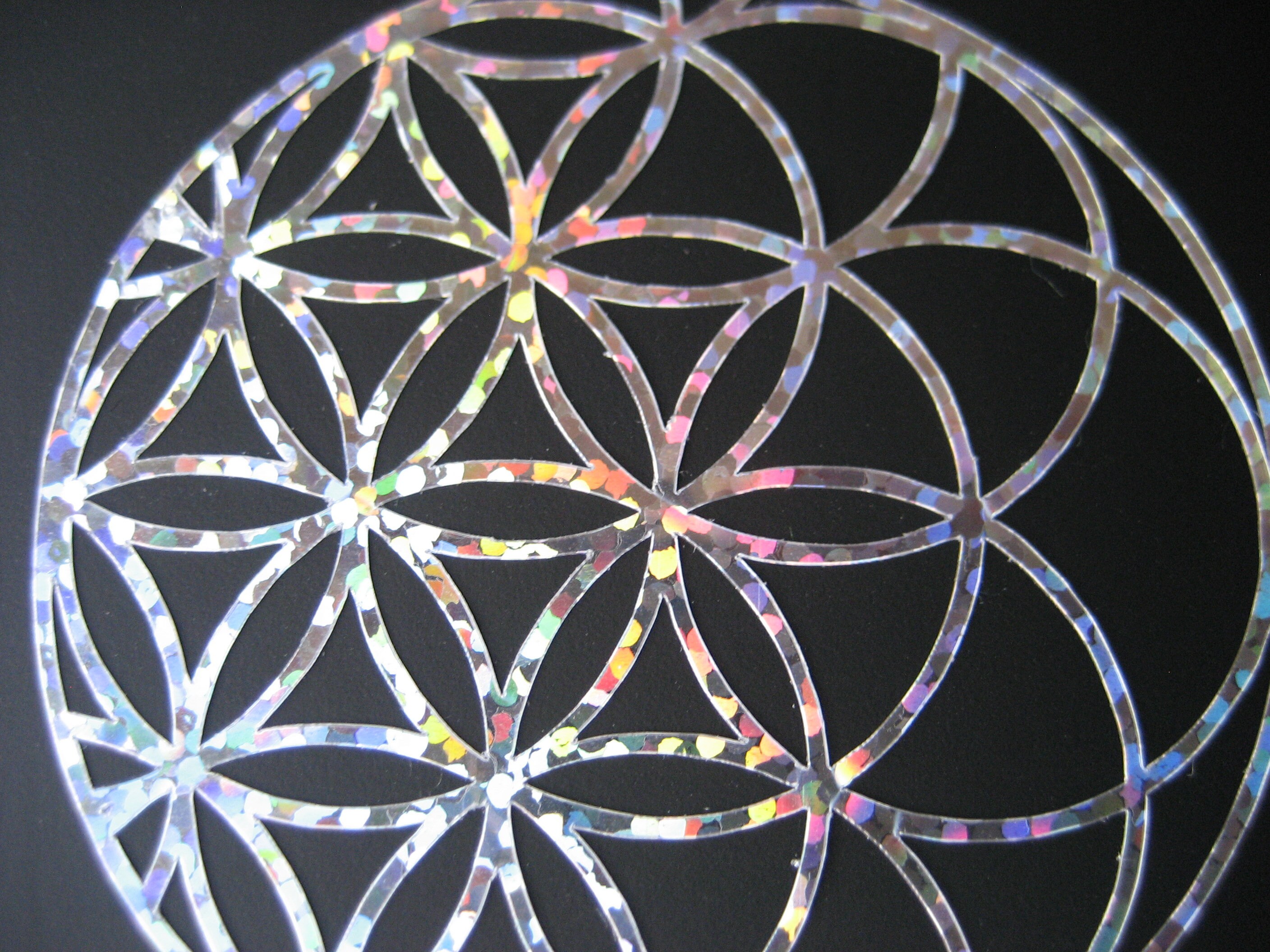 2x Flower of Life Sticker 5 Cm | Etsy