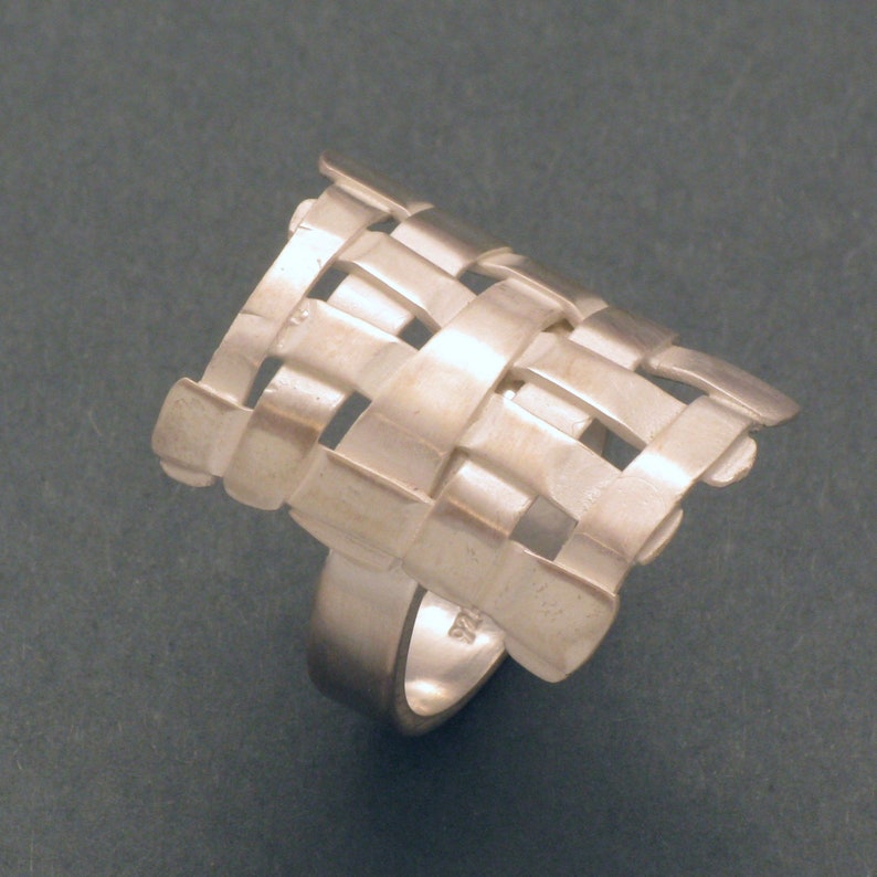 Silver Ring Lattice - Etsy