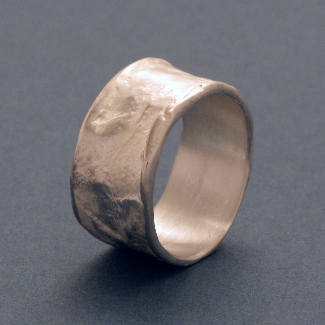 Silver Cast Ring 0.47 Inch 12 Mm | Etsy