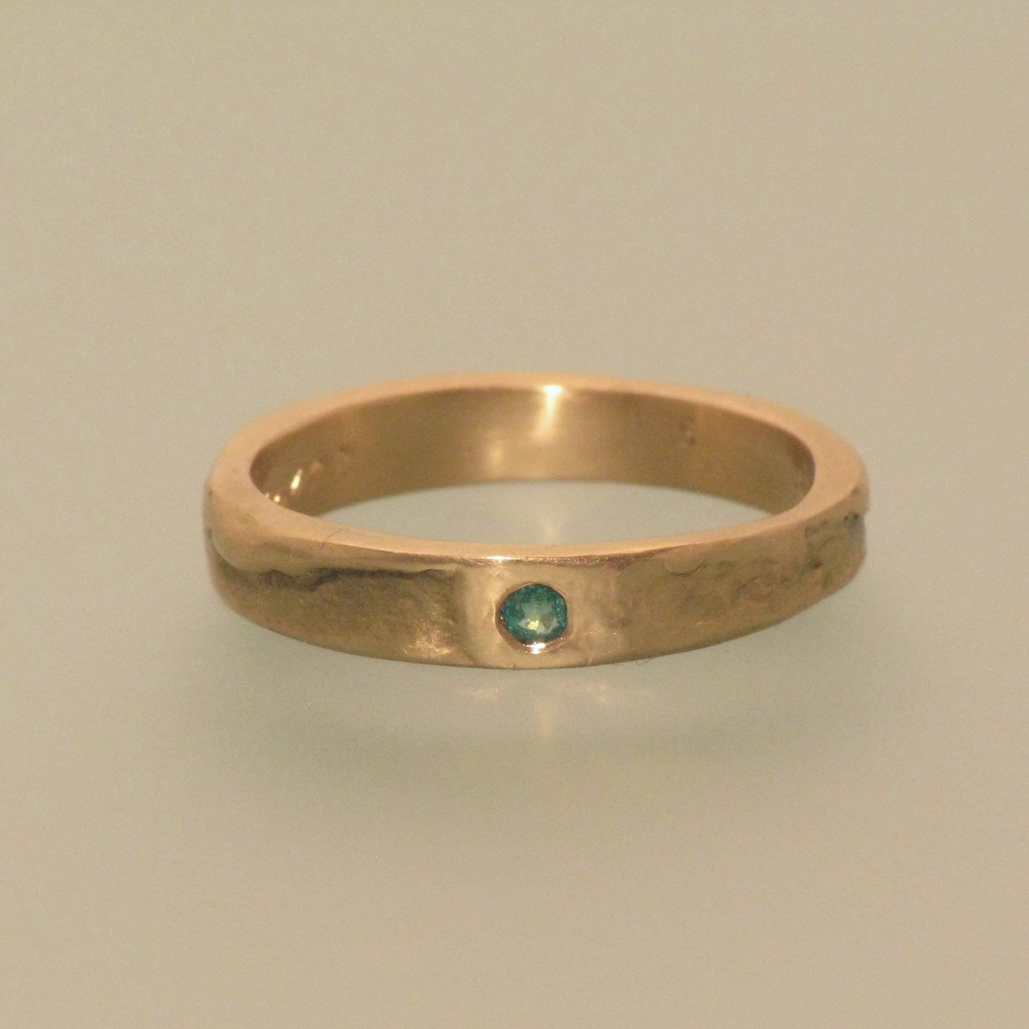 Gold Casting Ring With Diamond | Etsy