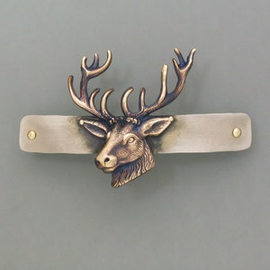 Stag Vintage Hair Clip - Etsy
