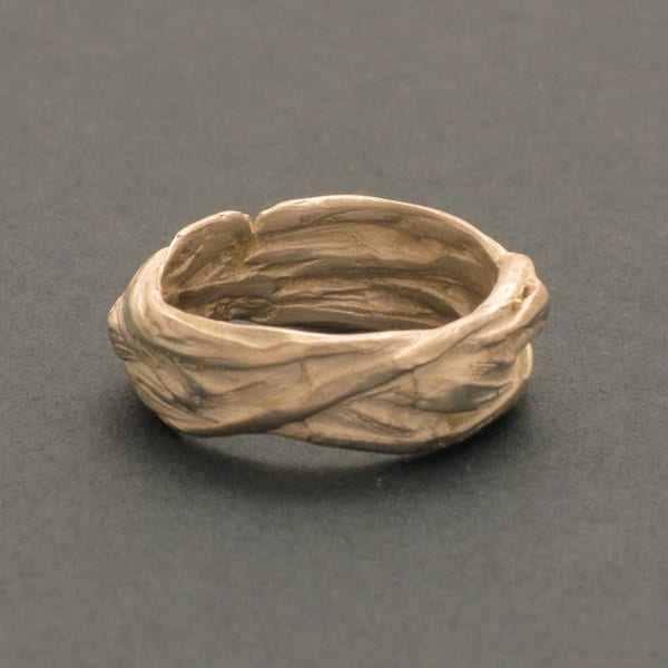 Silver Grass Ring - Etsy
