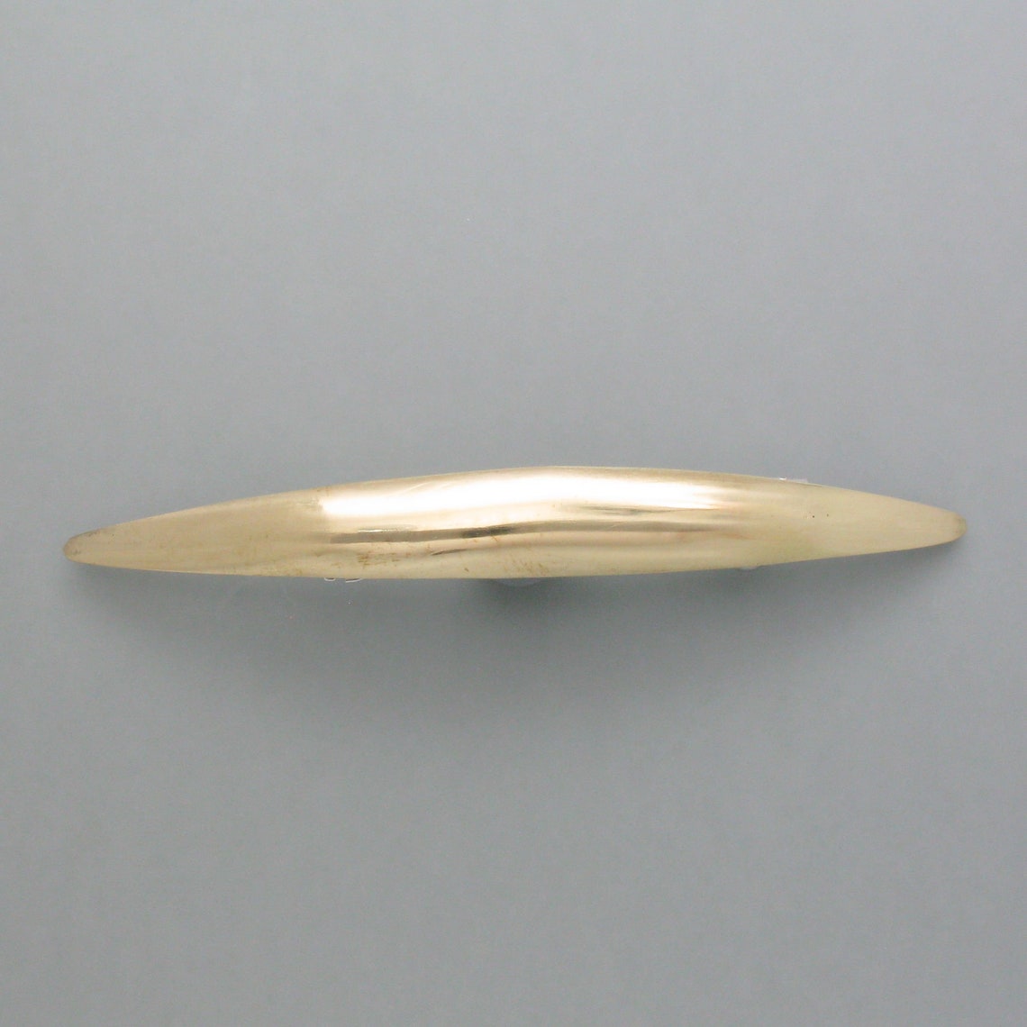 Spindle Hair Clip in Brass, Polished - Etsy