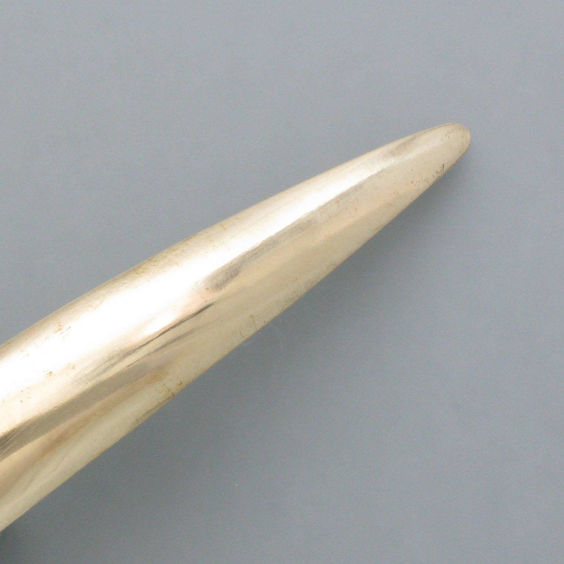 Spindle Hair Clip in Brass, Polished - Etsy