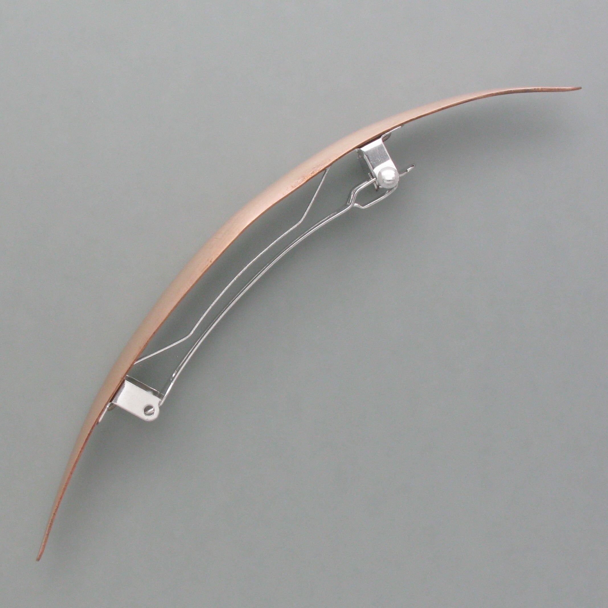 Spindle Hair Clip in Bronze, Matt - Etsy