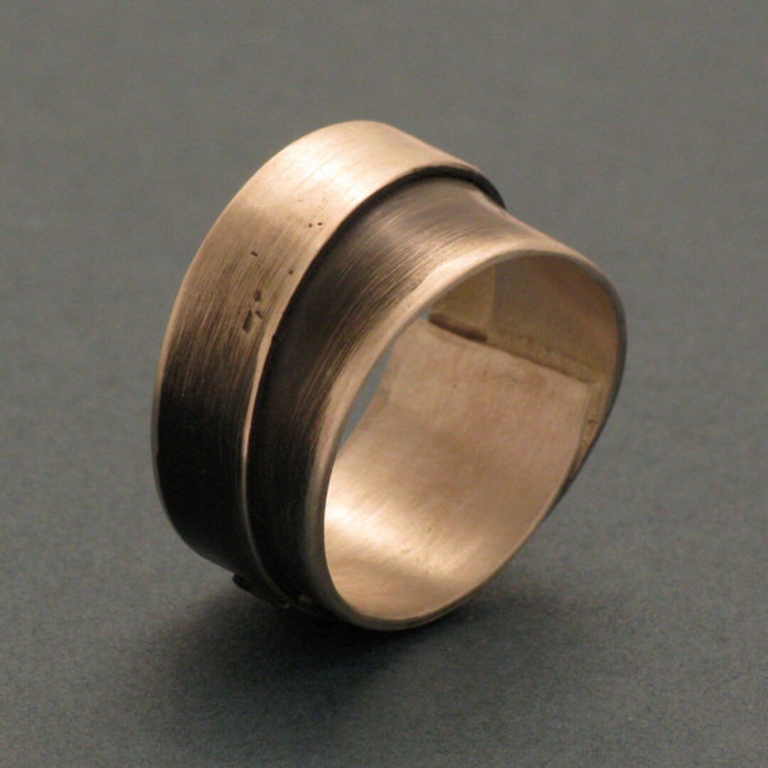 Slender Silver Coiled Ring - Etsy