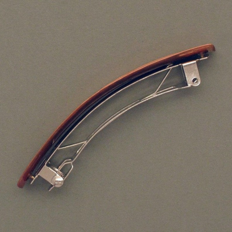 Concave Copper Hair Clip - Etsy