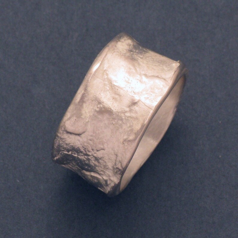 Silver Cast Ring 0.47 Inch 12 Mm | Etsy