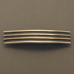 Wavy Silver Hair Clip - Etsy