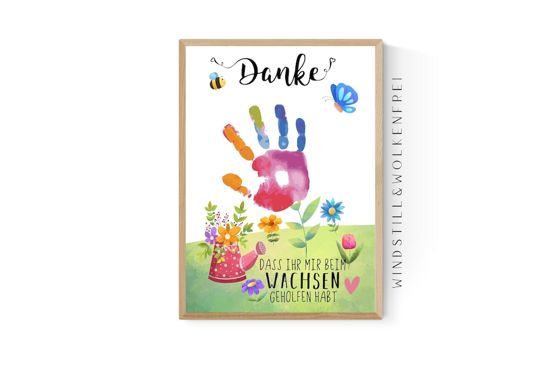 Persönliches Abschiedsgeschenk Kita Team Kindergarten Krippe ...