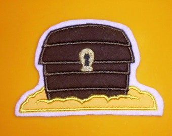Treasure Chest Patch - Etsy