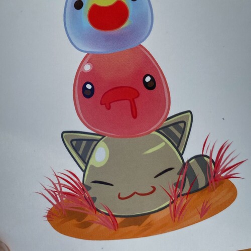 Slime Rancher Stack 2/3 Small Print - Etsy